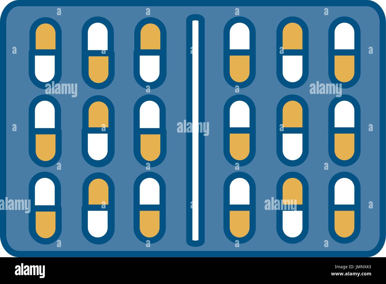 Medicine Tablets Blister Pack icon Stock Vector Image & Art - Alamy