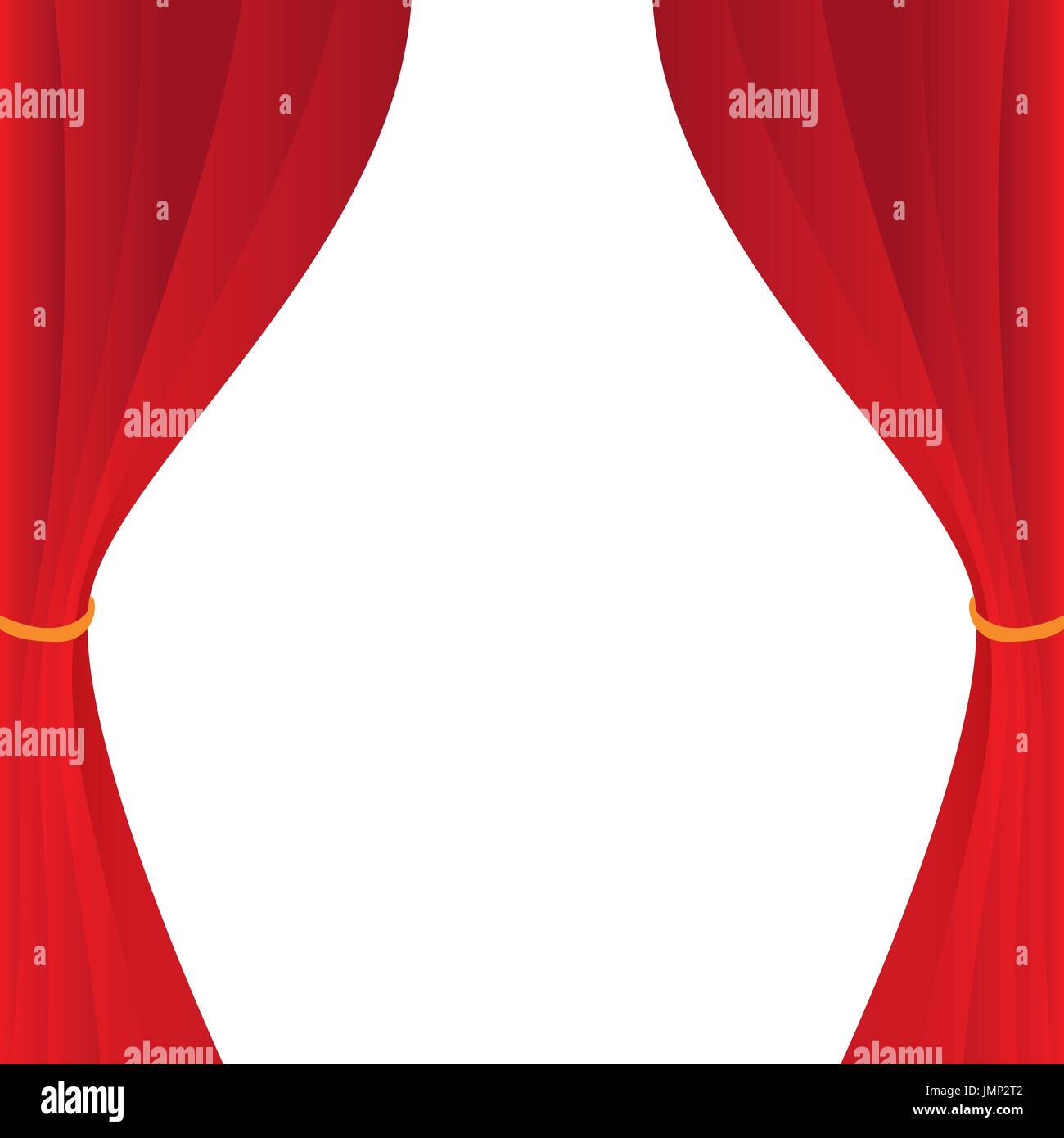 Illustration Red Curtain for the creative use in graphic design Stock ...