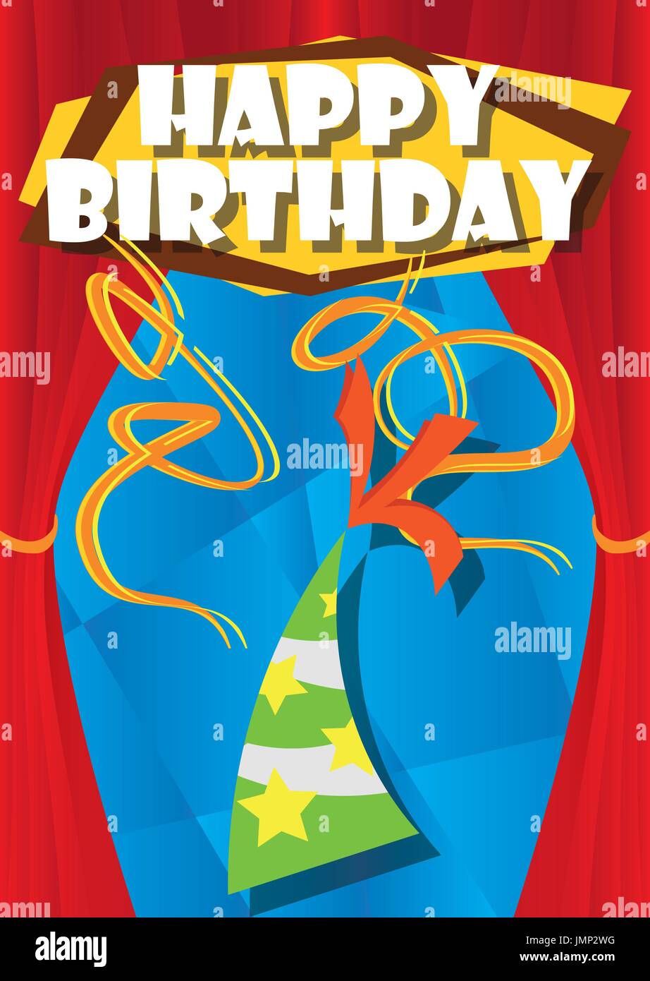 Birthday Card Graphic Design