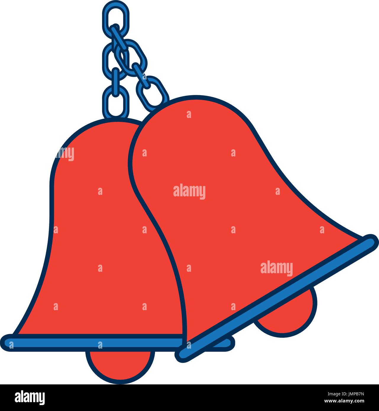 retro school bell handle clapper classic Stock Vector Image & Art - Alamy