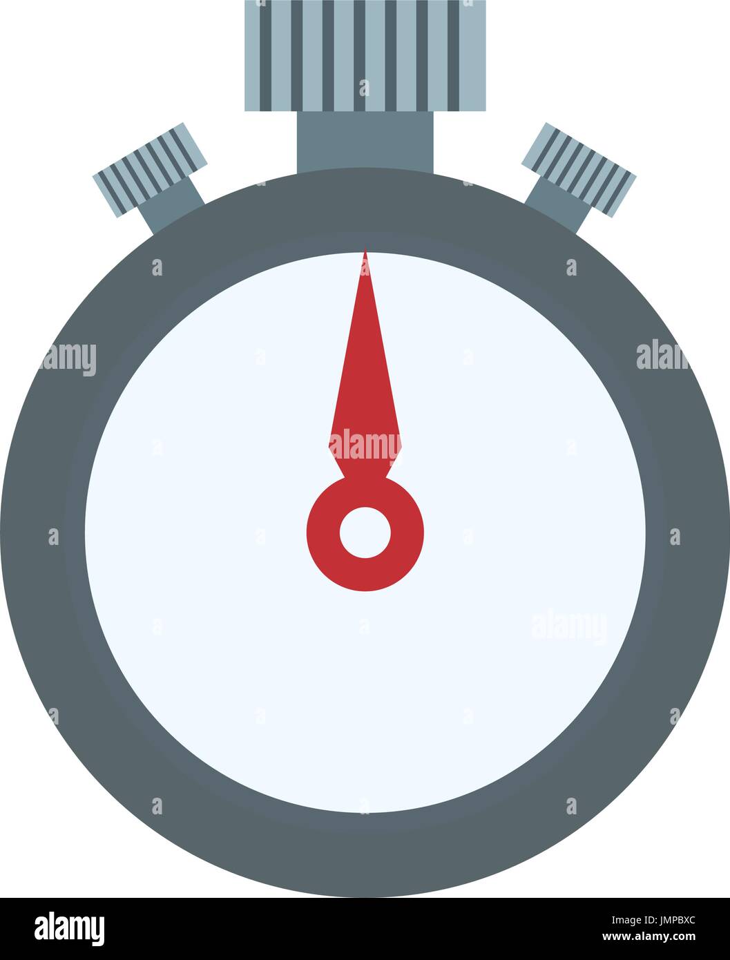 Stopwatch stop watch timer flat icon for apps and websites Stock Vector ...