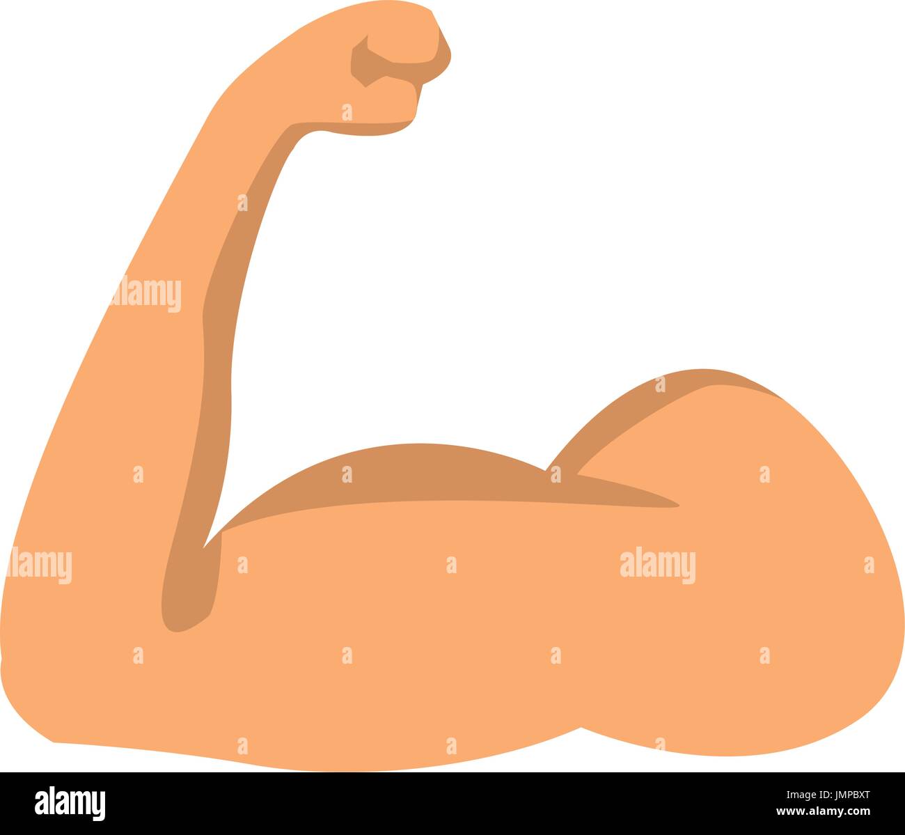 Strong power muscle arms vector icon Stock Vector Image & Art - Alamy