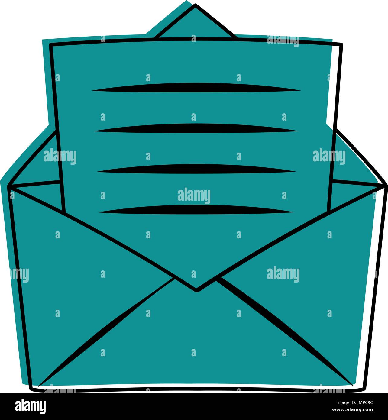 message envelope icon image Stock Vector Image & Art - Alamy