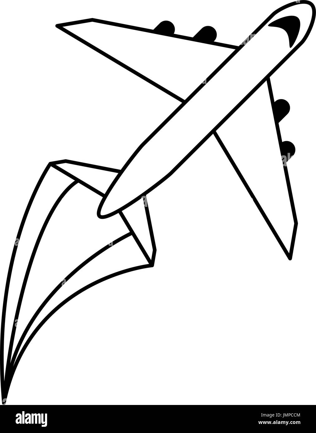 airplane flying icon image Stock Vector Image & Art - Alamy