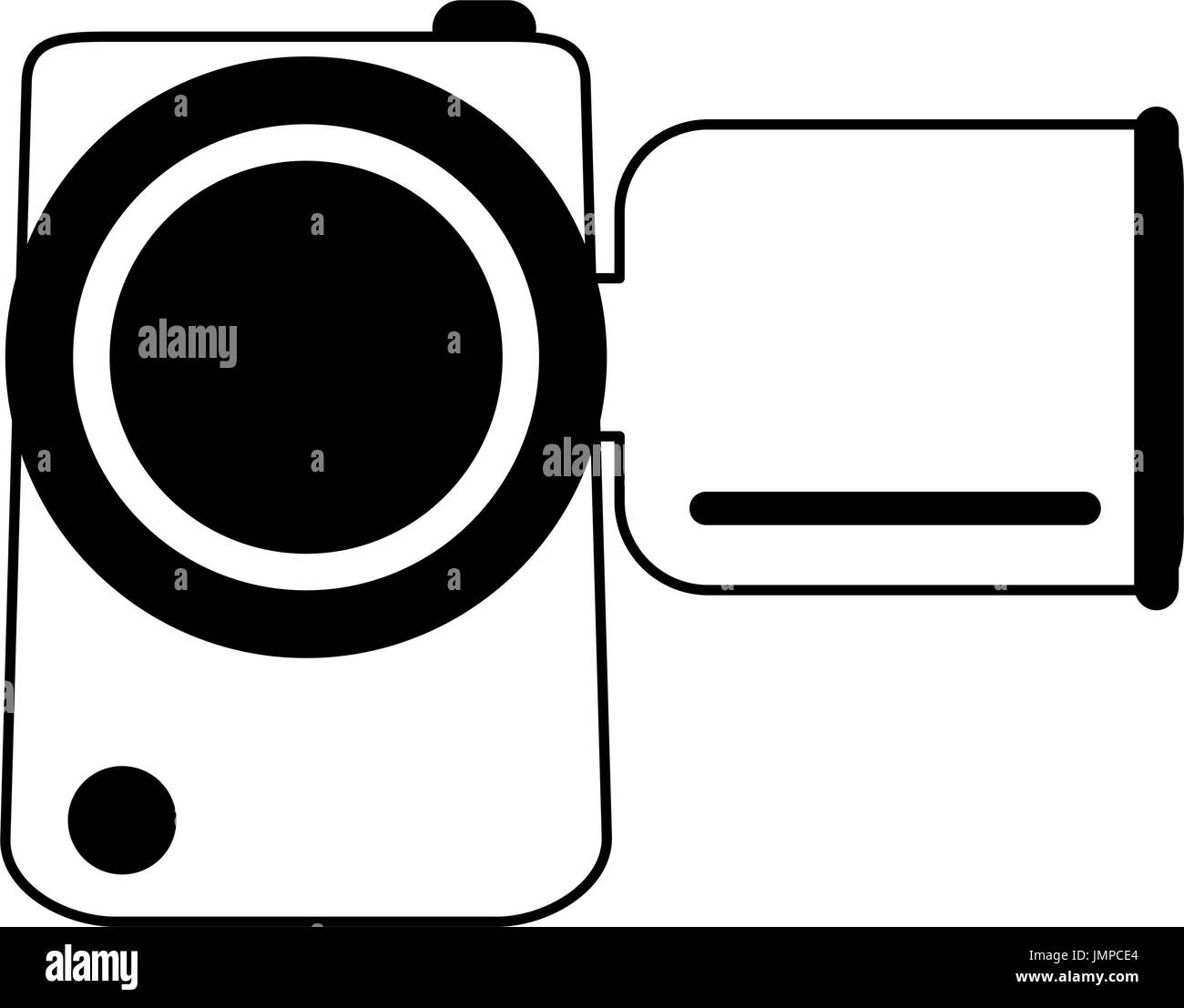 Hd video camera Black and White Stock Photos & Images - Alamy