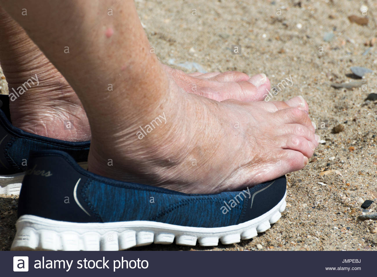 Elderly Feet High Resolution Stock Photography and Images - Alamy