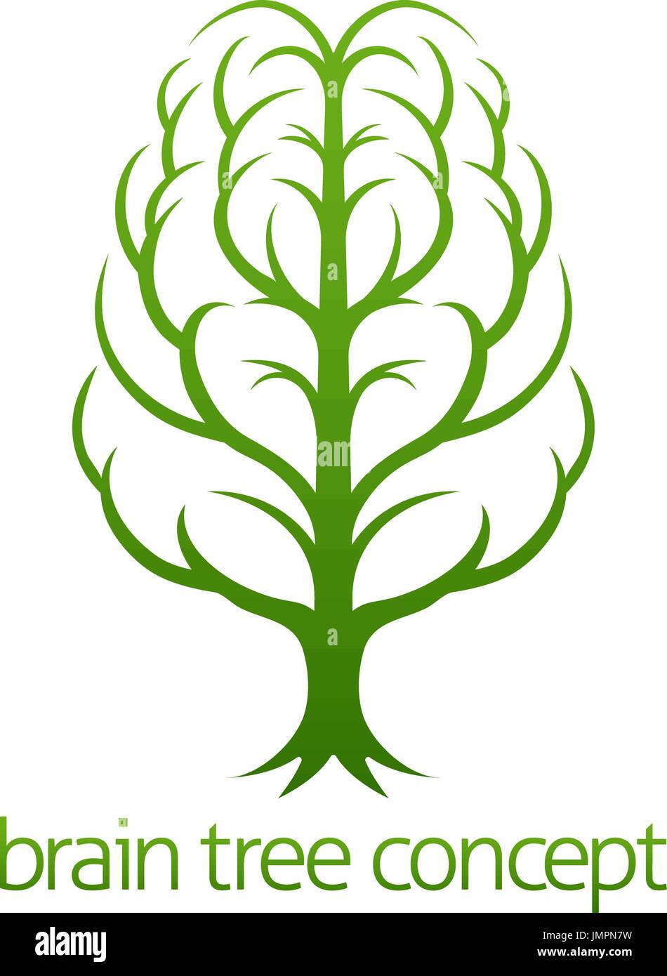 Brain Tree Concept Tree Roots High Resolution Stock Photography and ...