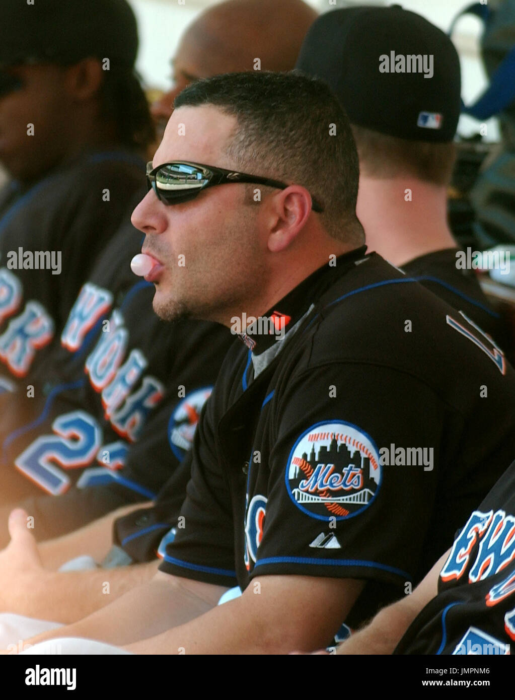 Washington, D.C. - August 13, 2006 -- New York Mets catcher Paul Lo ...
