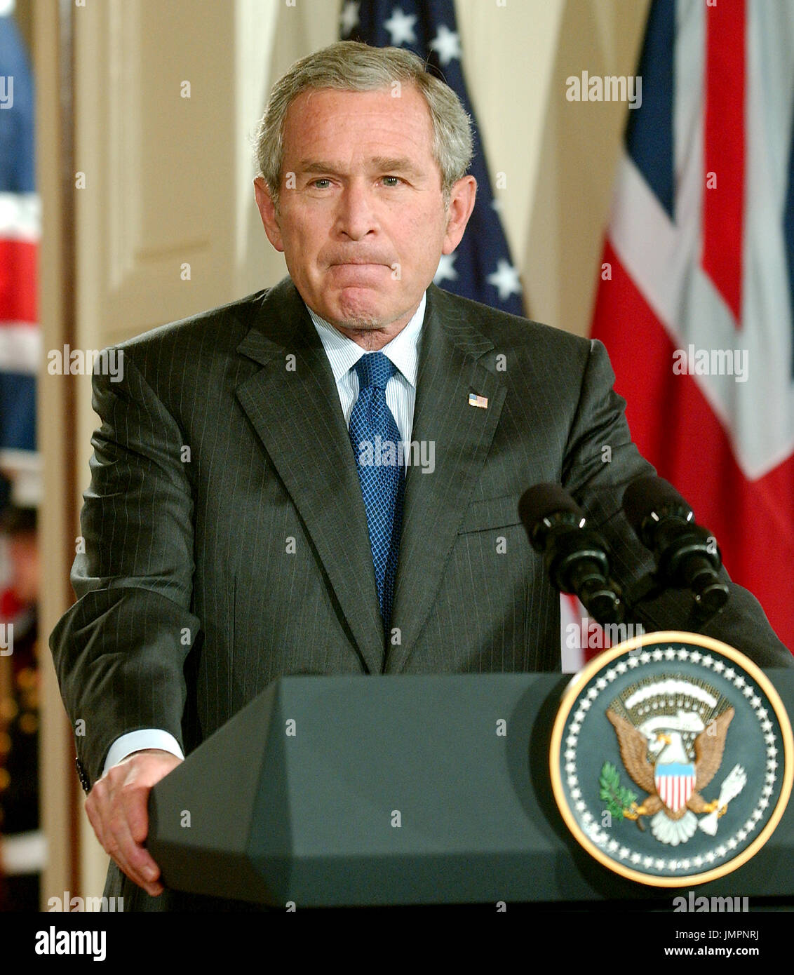 Washington, D.C. - July 28, 2006 -- United States President George W ...