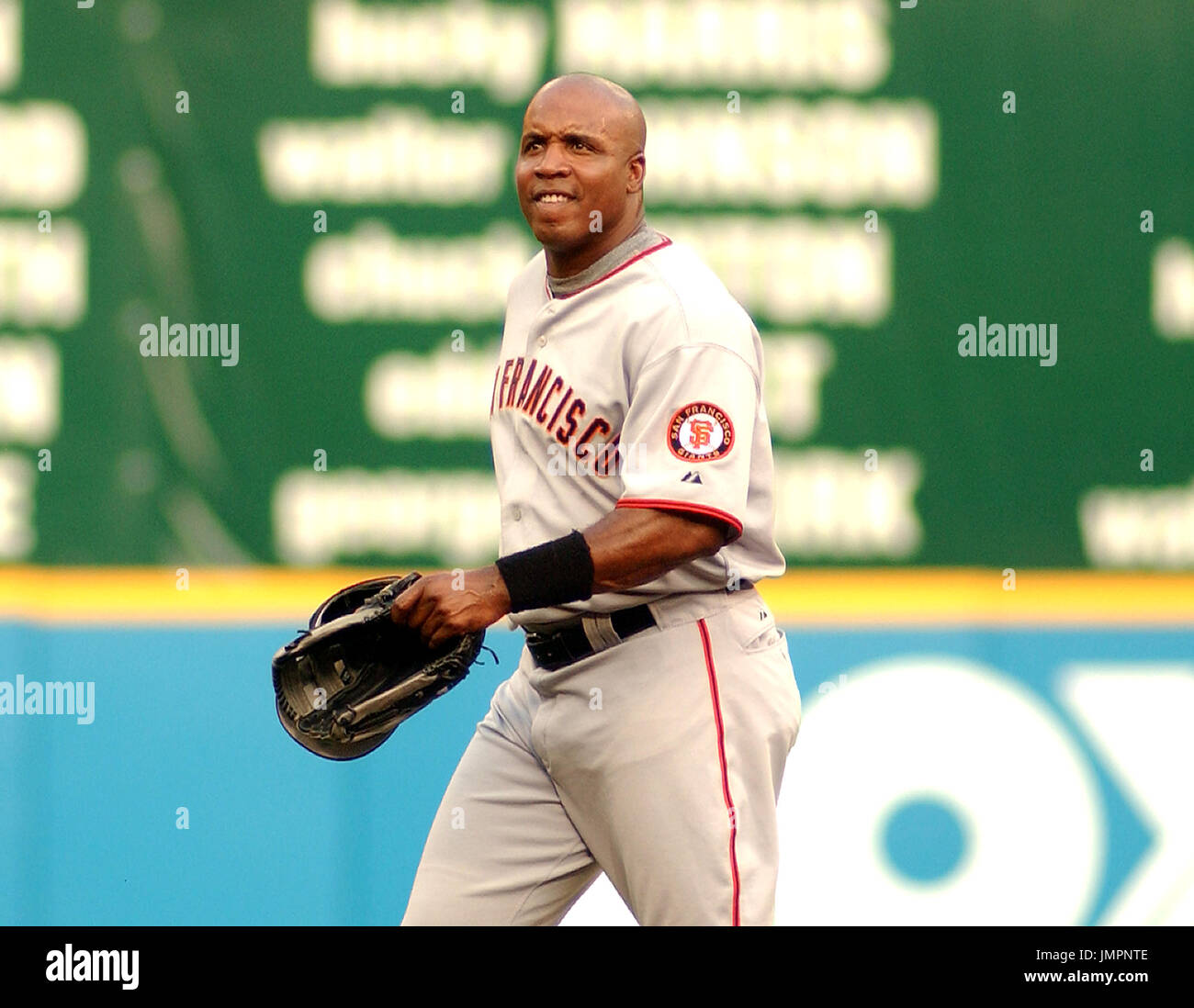 Washington, D.C. - July 26, 2006 -- San Francisco Giant left fielder ...