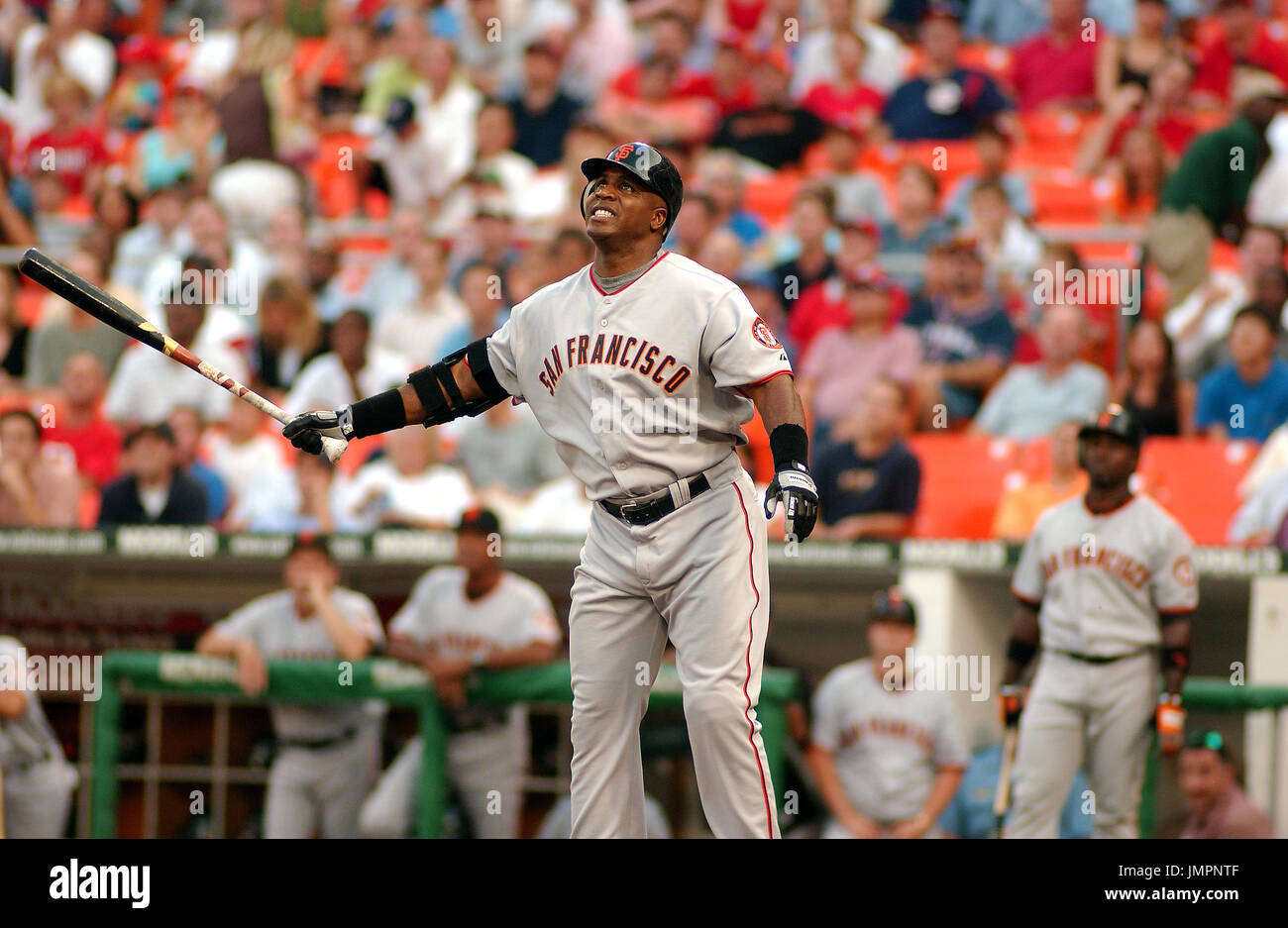 Washington, D.C. - July 26, 2006 -- San Francisco Giant left fielder ...