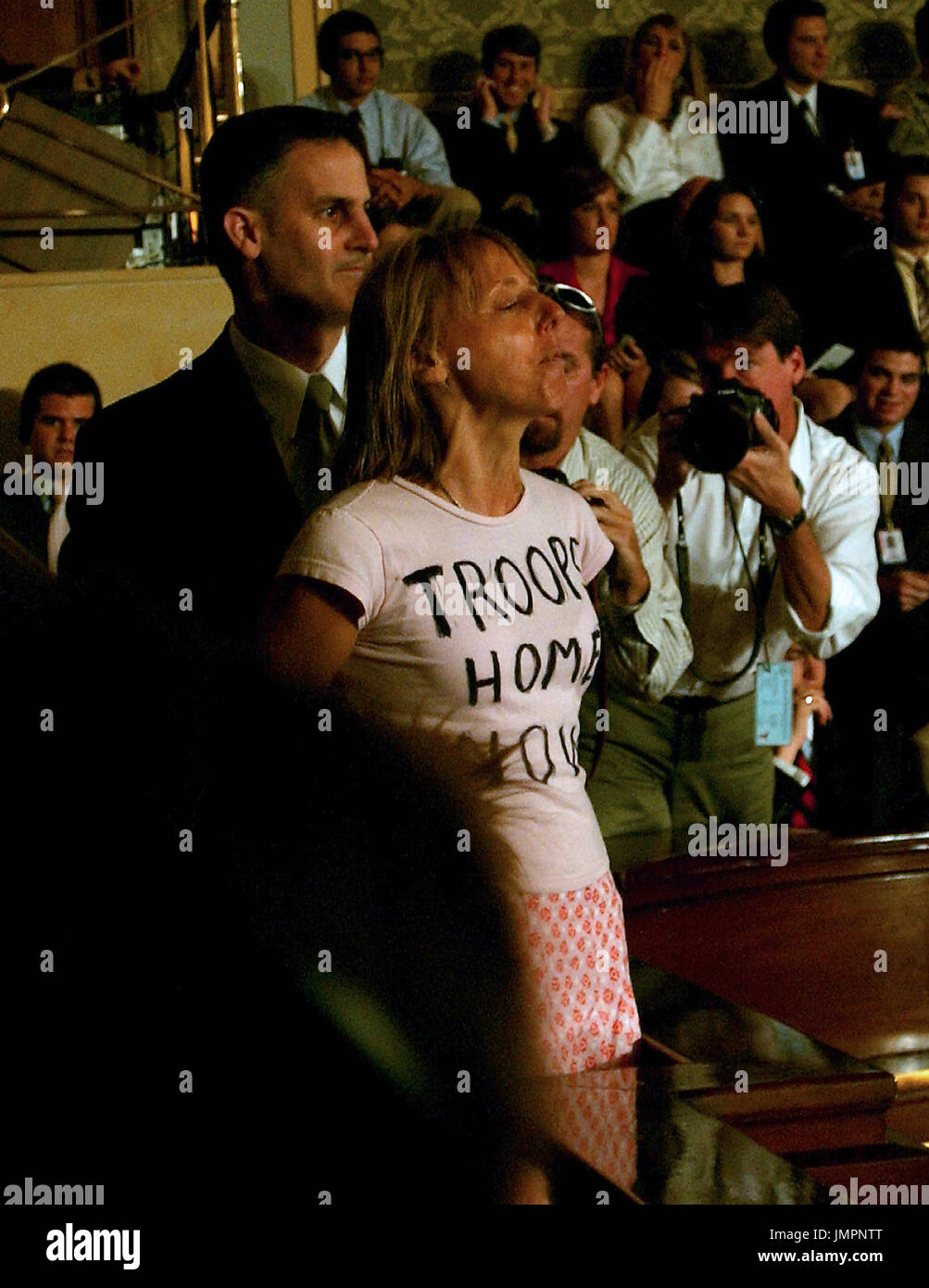 Washington, D.C. - July 26, 2006 -- Medea Benjamin, co-founder, Code ...