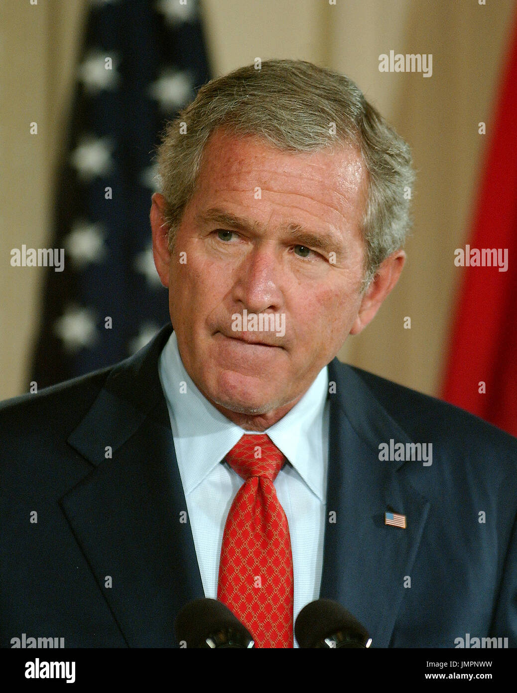 Washington, D.C. - July 23, 2006 -- United States President George W ...