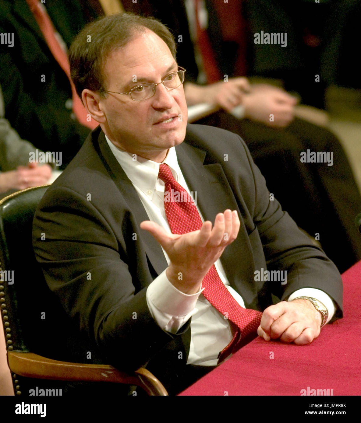 Washington, D.C. - January 12, 2006 -- Judge Samuel A. Alito testifies ...