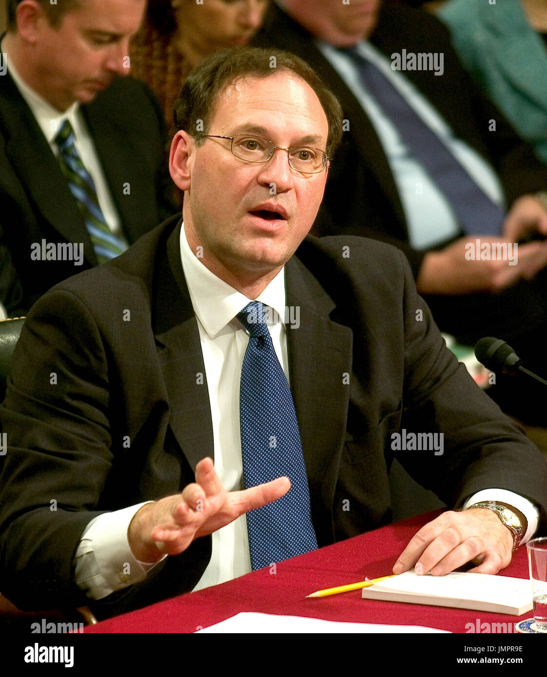 Washington, D.C. - January 11, 2006 -- Judge Samuel A. Alito testifies ...