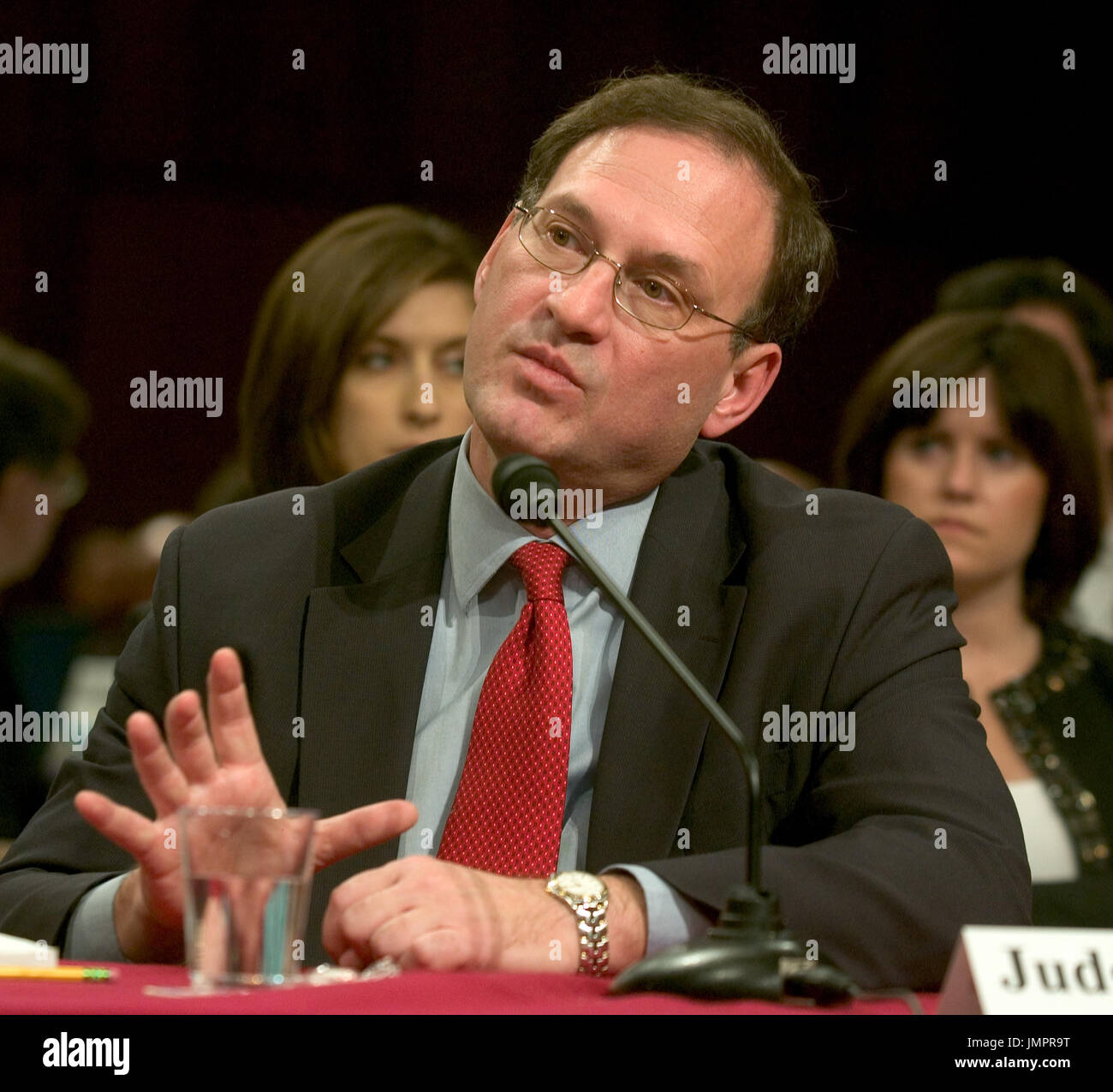 Washington, D.C. - January 10, 2006 -- Judge Samuel A. Alito testifies ...