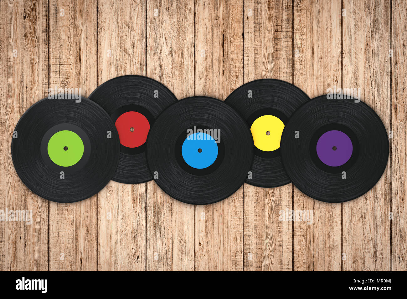 Colorful vinyl hi-res stock photography and images - Alamy