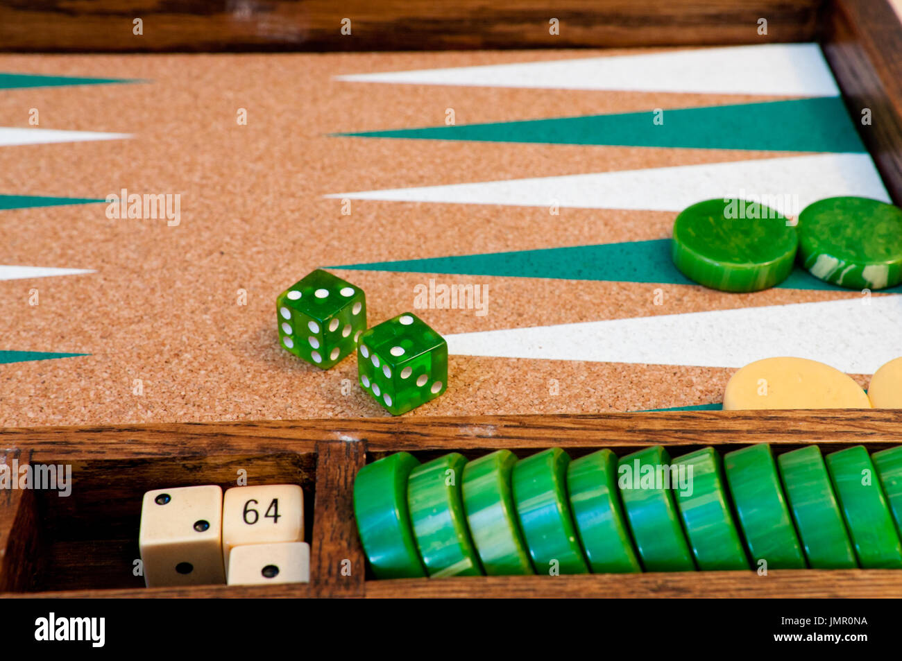 Backgammon board game hi-res stock photography and images - Alamy