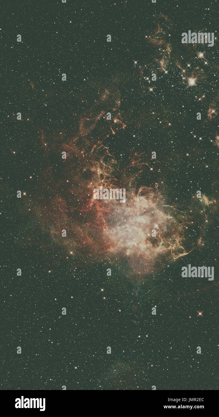 Remnant of the supernova explosion. Elements of this image furnished by ...
