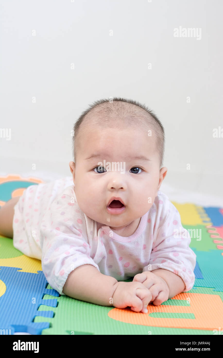 Child drooling isolated on white hi-res stock photography and images ...