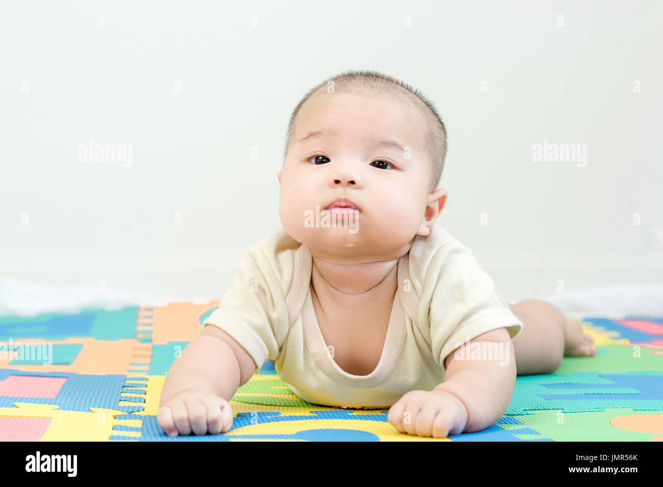 Child drooling isolated on white hi-res stock photography and images ...