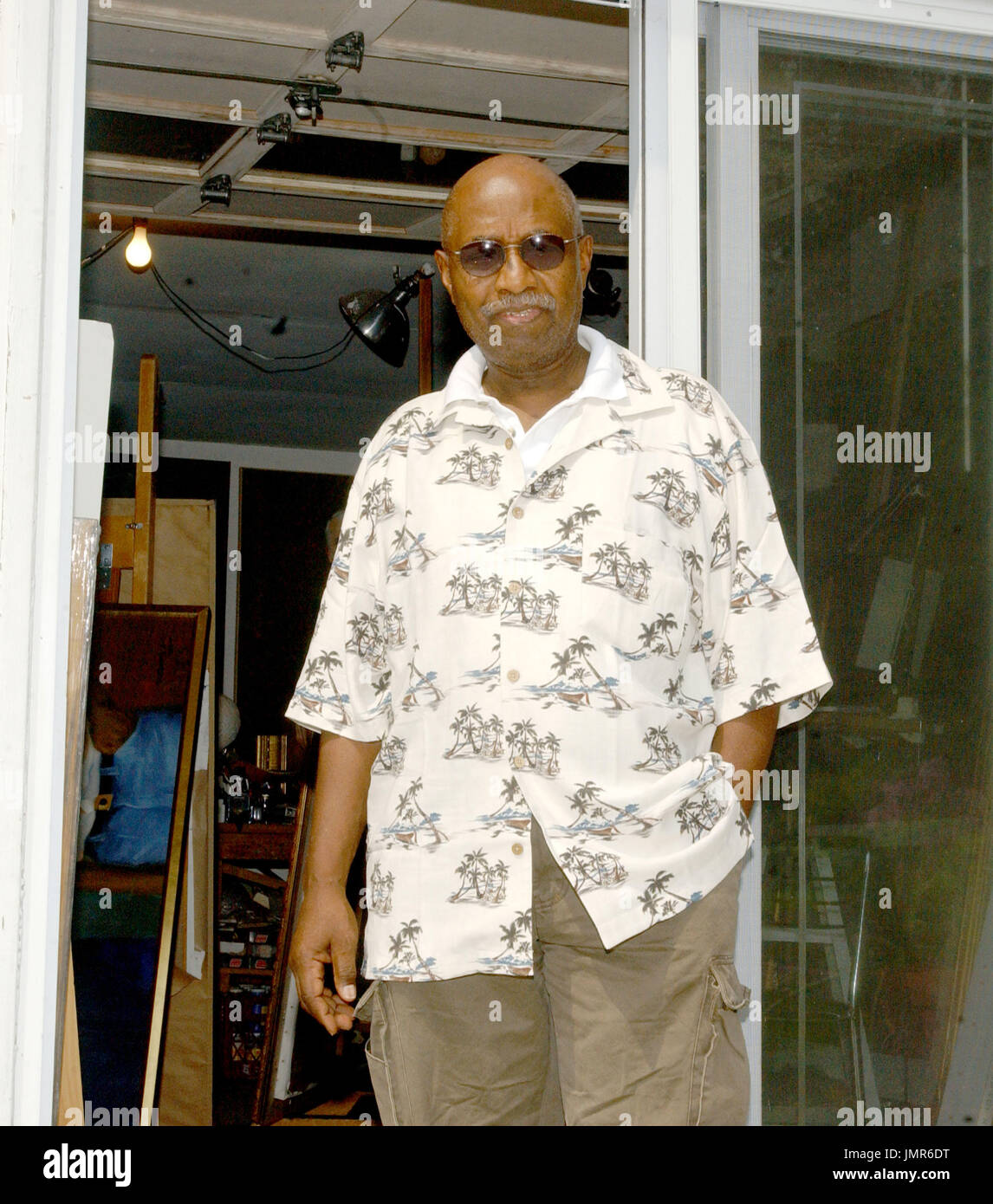 Silver Spring, MD - June 18, 2004 -- Simmie Knox, Visual Artist ...