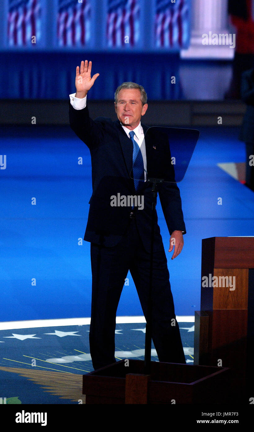 New York, NY - September 2, 2004 -- United States President George W ...