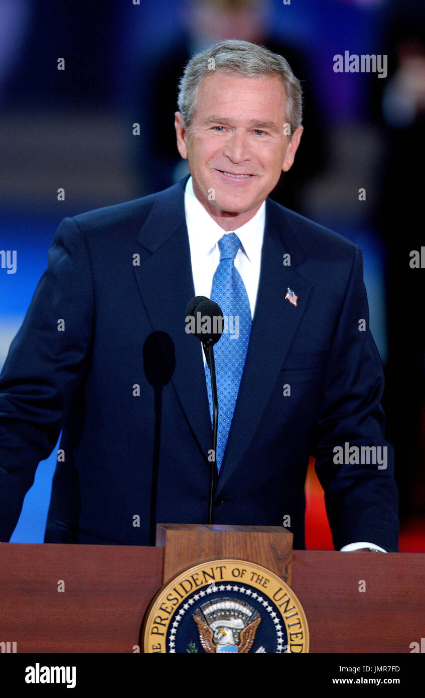 New York, NY - September 2, 2004 -- United States President George W ...