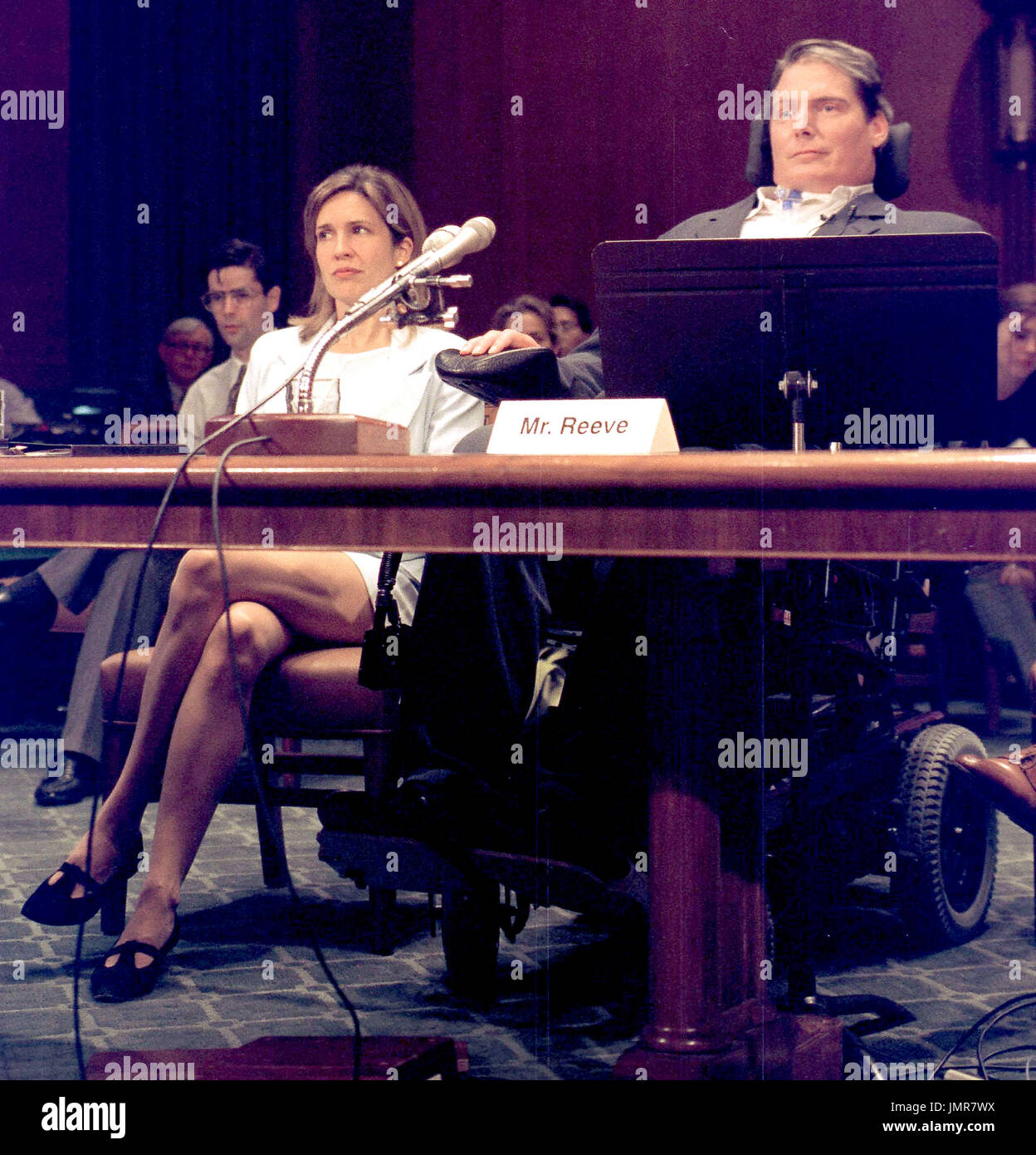 Christopher Reeve, actor, quadriplegic, disability rights activist and ...