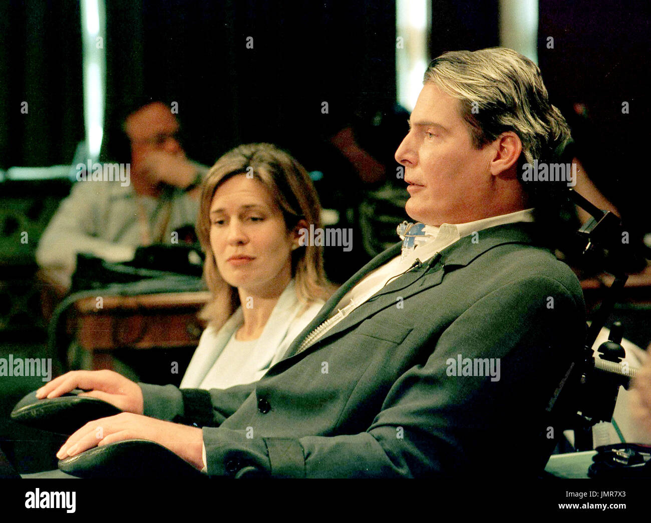 Christopher Reeve, actor, quadriplegic, disability rights activist and ...