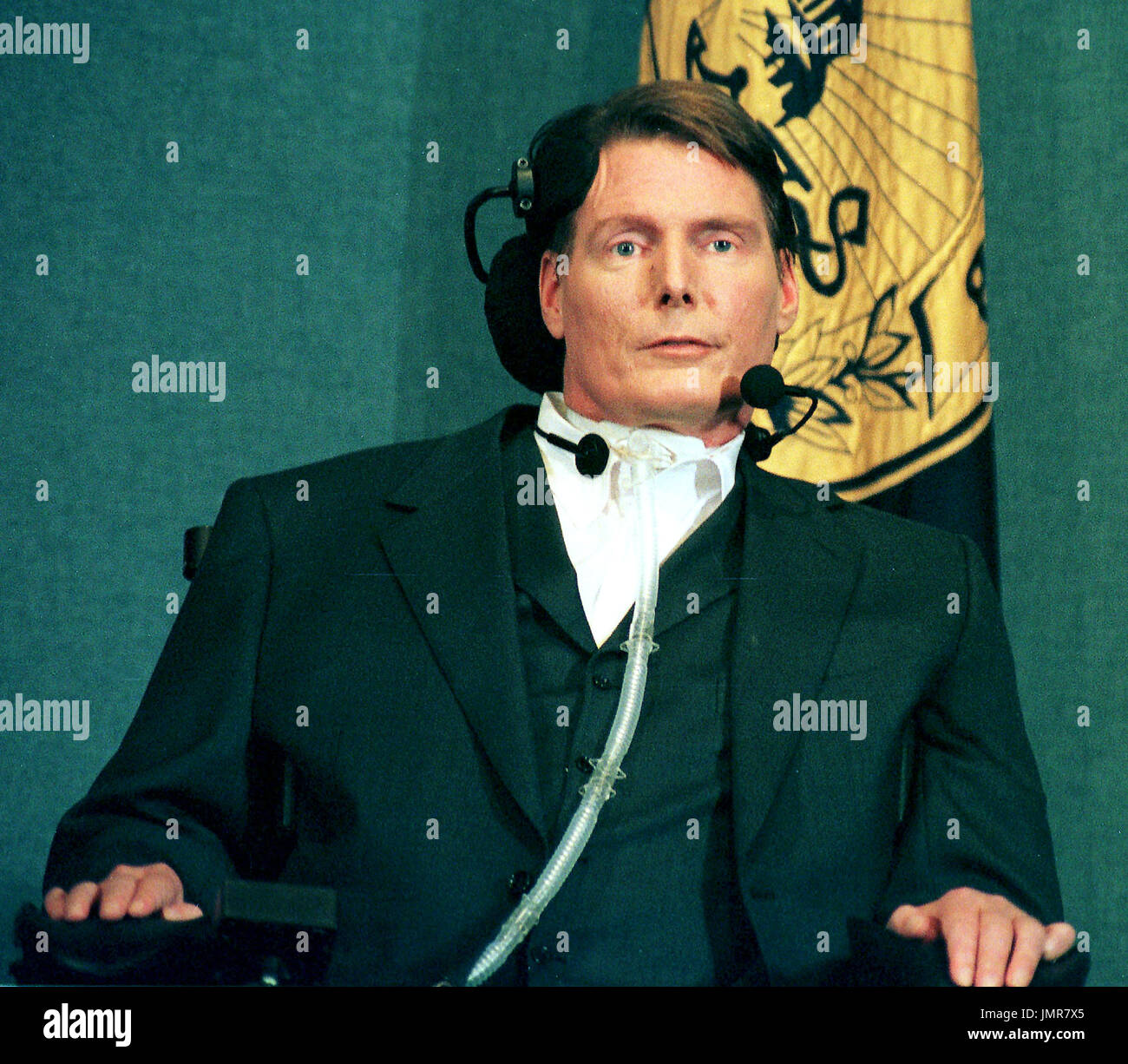 Christopher Reeve, actor, quadriplegic, disability rights activist and ...