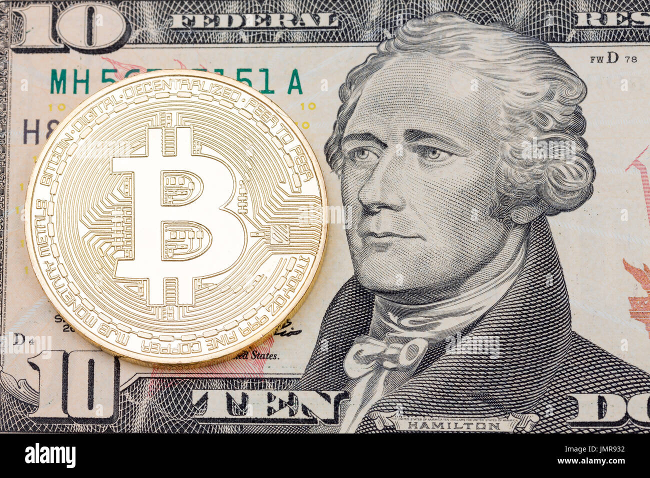 Bit coin hi-res stock photography and images - Alamy