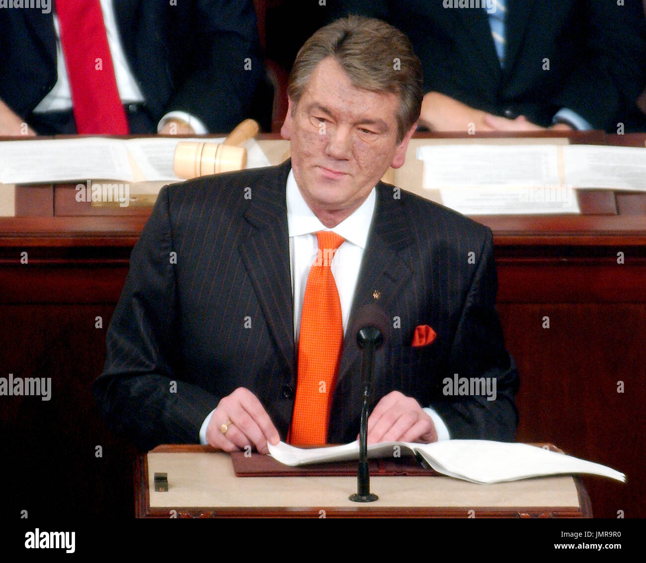 Washington, D.C. - April 6, 2005 -- President Viktor Yushchenko of ...