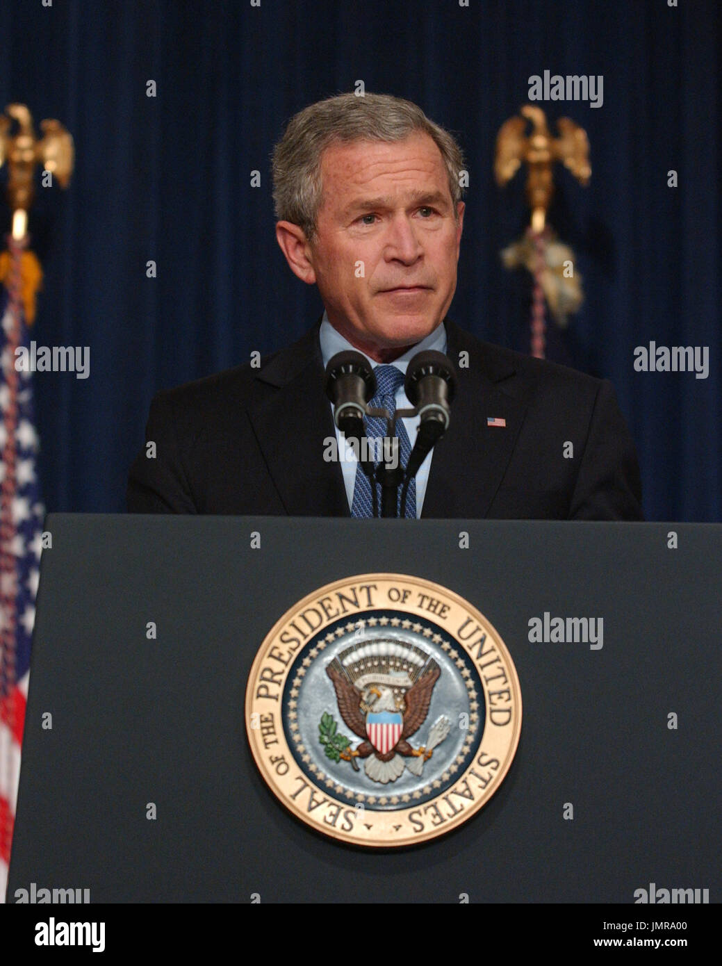Washington, D.C. - March 31, 2005 -- United States President George W ...