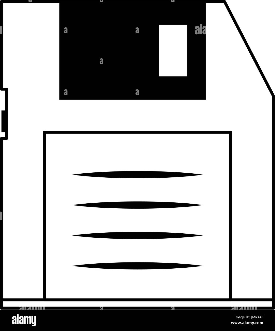 Floppy disc icon Black and White Stock Photos & Images - Alamy