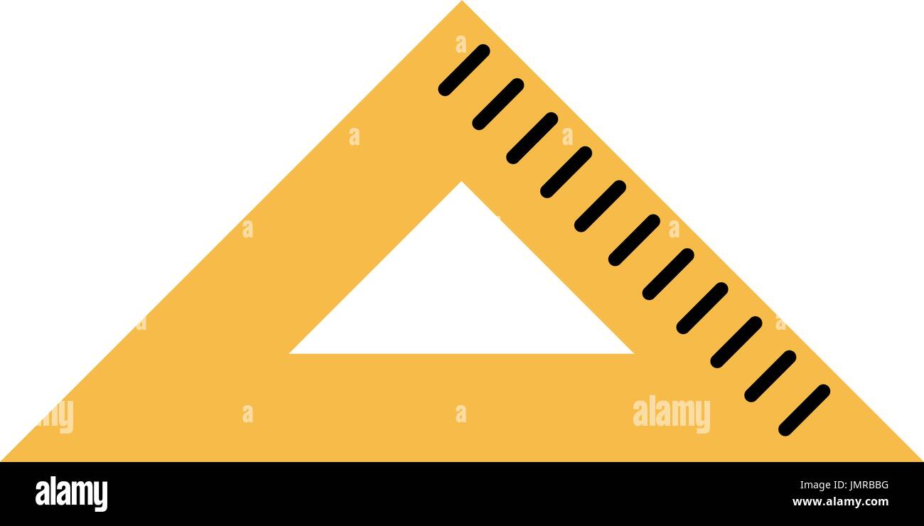 triangle ruler icon image Stock Vector Image & Art - Alamy