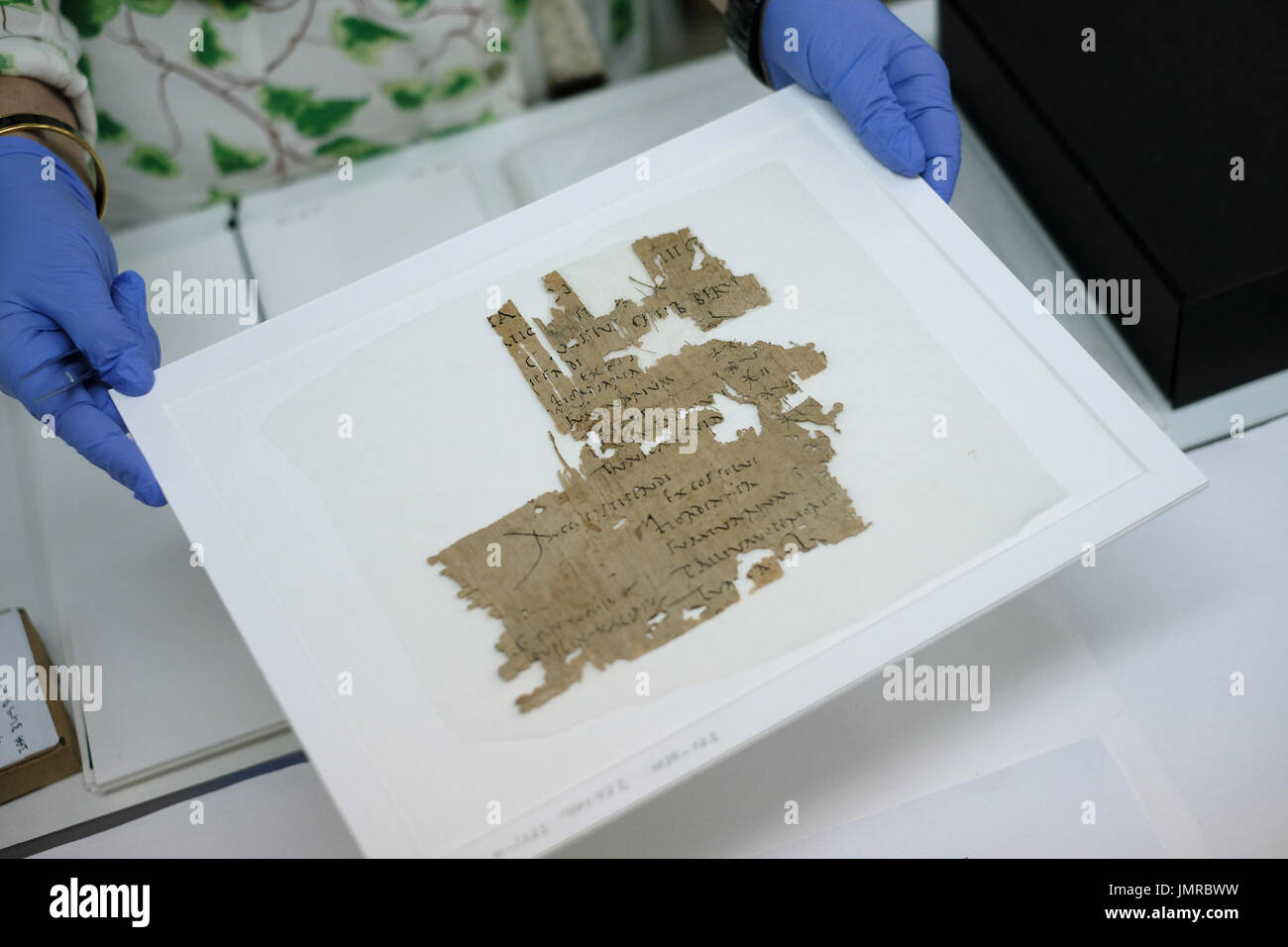Papyri scrolls hi-res stock photography and images - Alamy