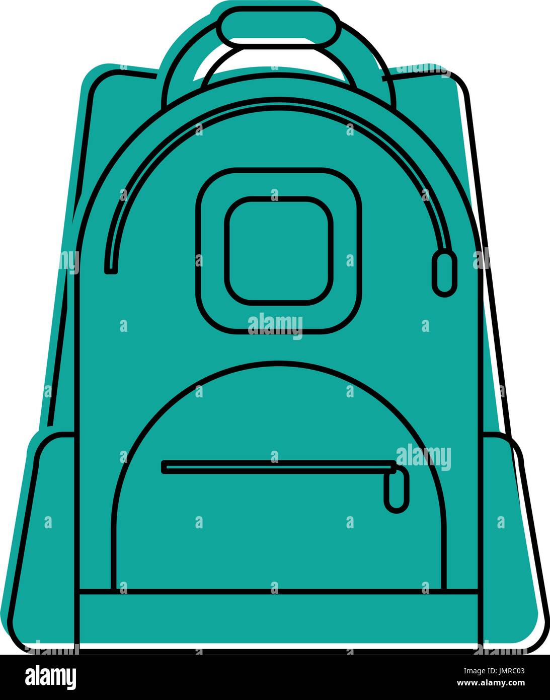 backpack school supply icon image Stock Vector Image & Art - Alamy