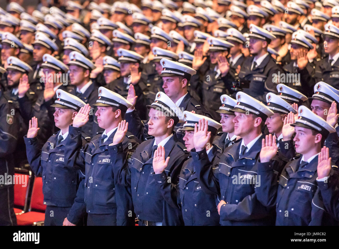 German policemen training hi-res stock photography and images - Alamy