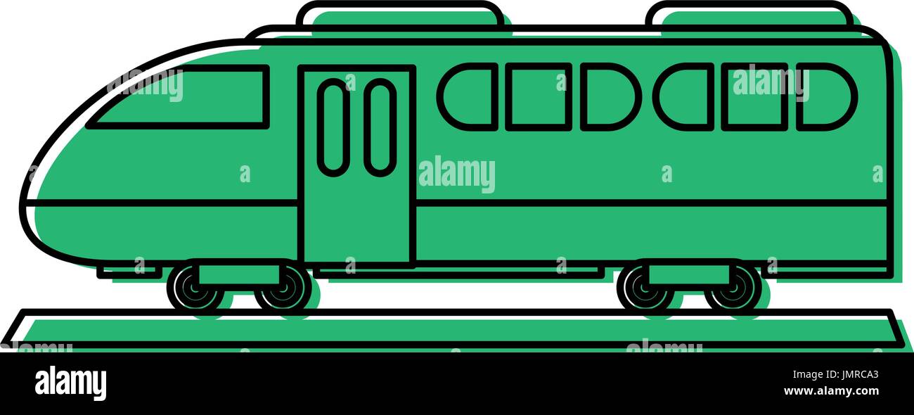 Modern railway image Stock Vector Images - Alamy