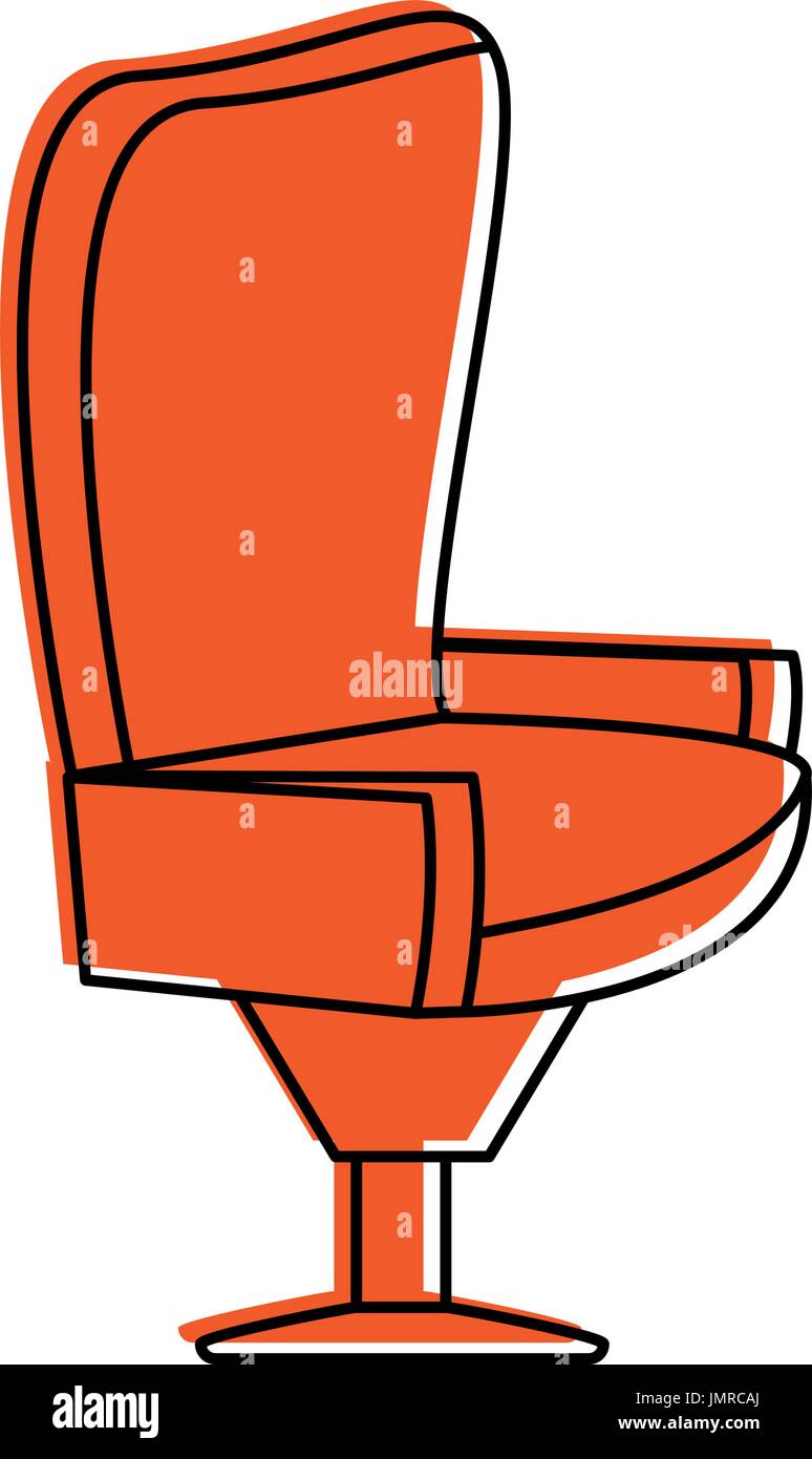 padded chair icon image Stock Vector Image & Art - Alamy