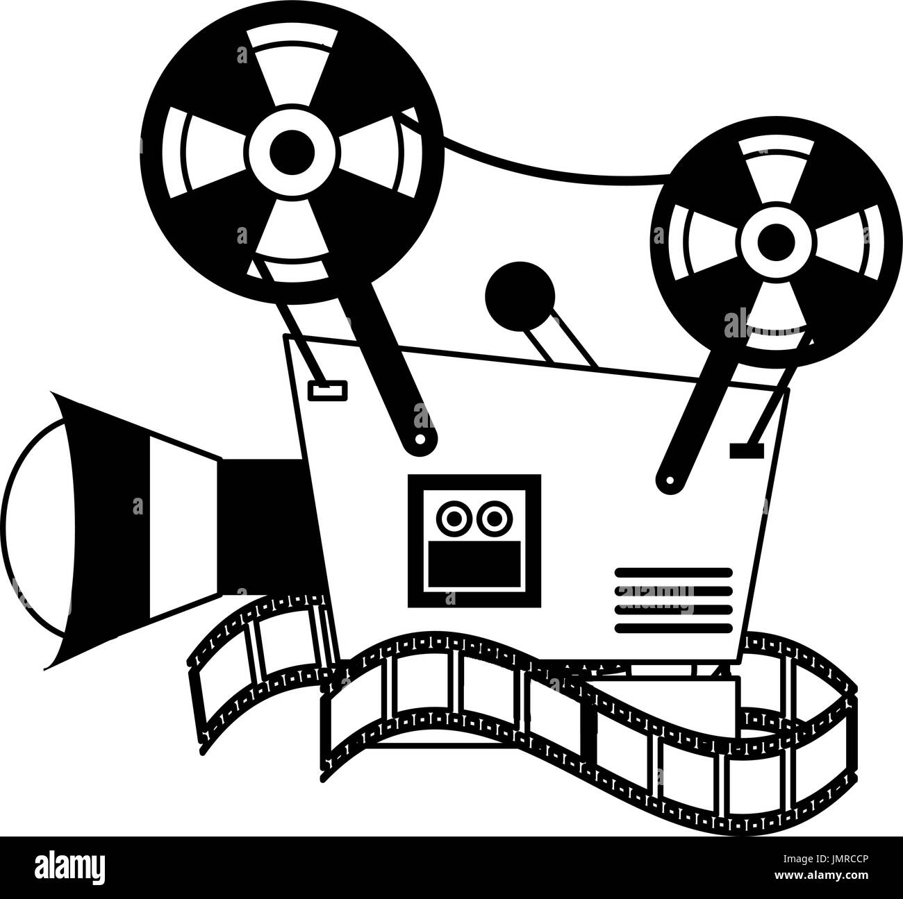 film projector icon image Stock Vector Image & Art - Alamy