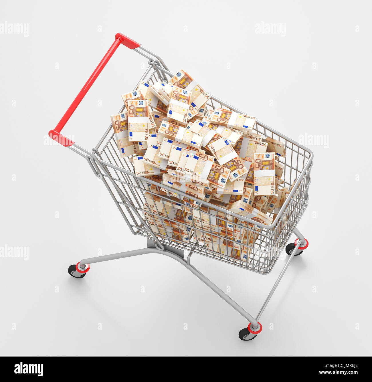 Christmas food shopping trolley hi-res stock photography and images - Alamy