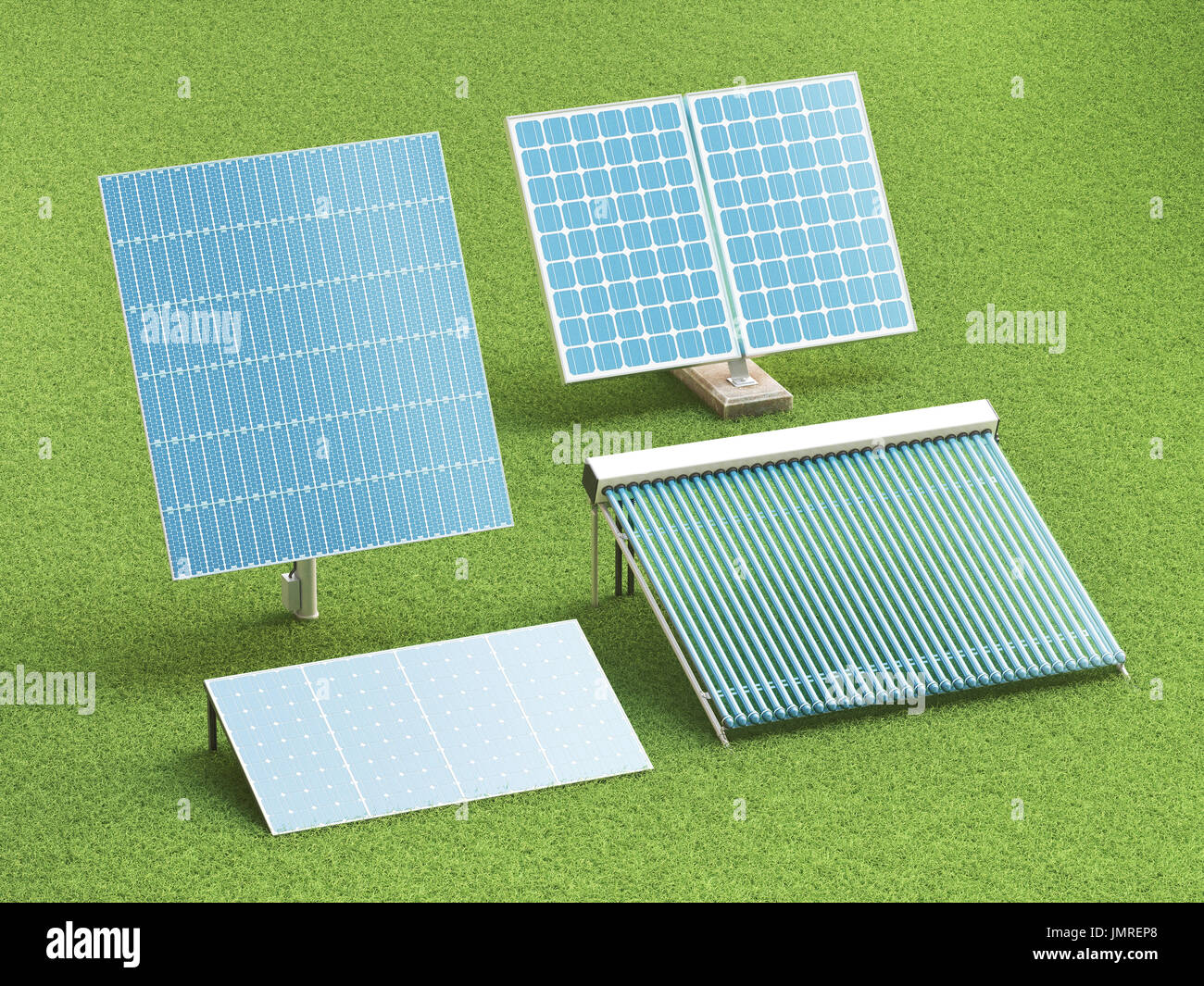 Solar panels for alternative energy Stock Photo - Alamy