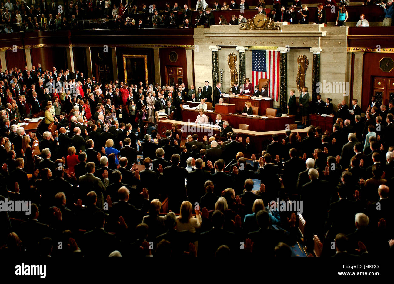 Washington, D.C. - January 4, 2007 -- Members of the 110th Congress are ...