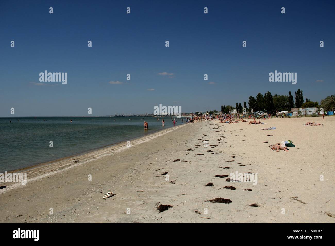 Azov seashore near Primorsk, Zaporizhzhia, Ukraine Stock Photo - Alamy