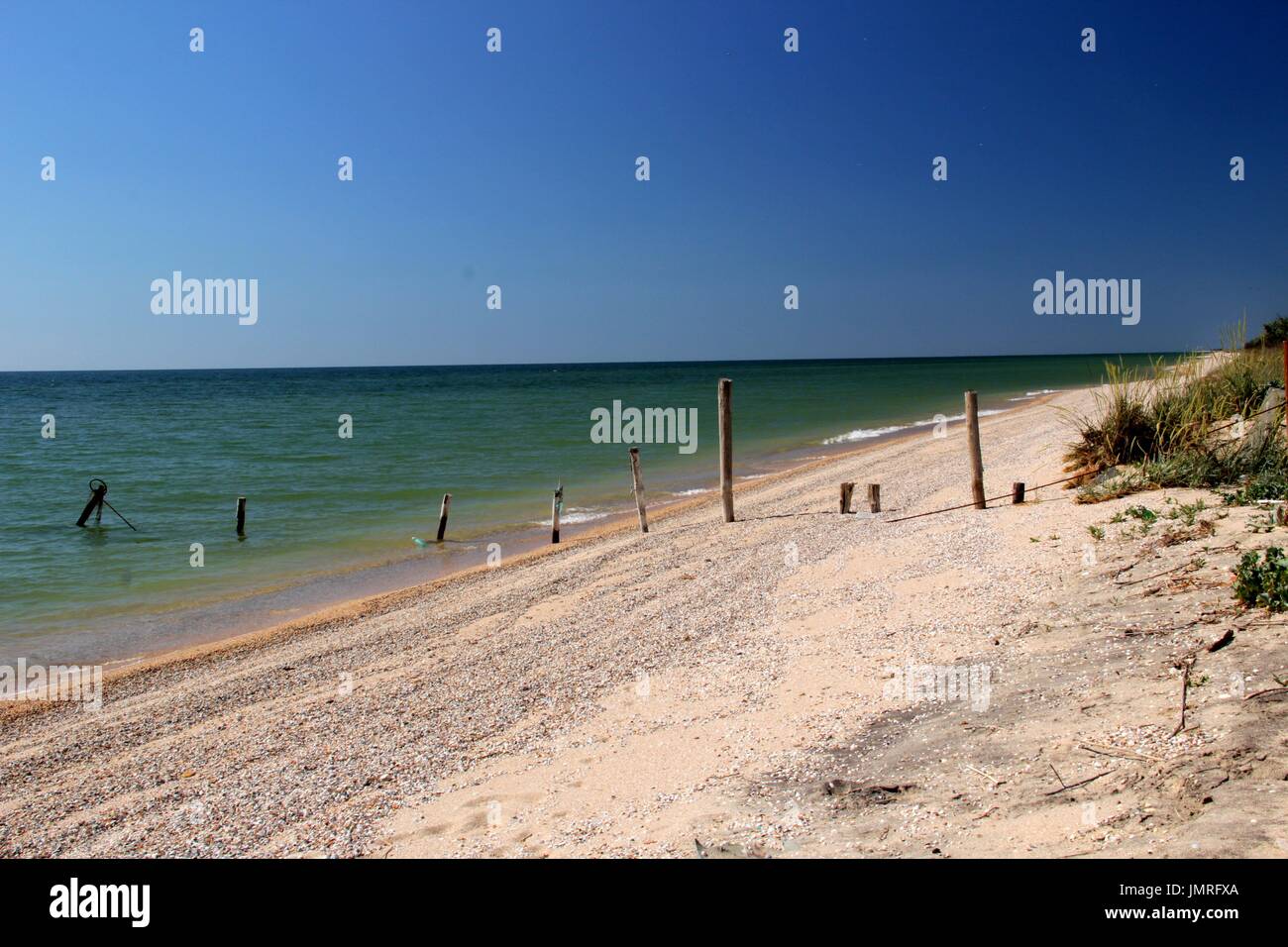 Azov seashore near Primorsk, Zaporizhzhia, Ukraine Stock Photo - Alamy