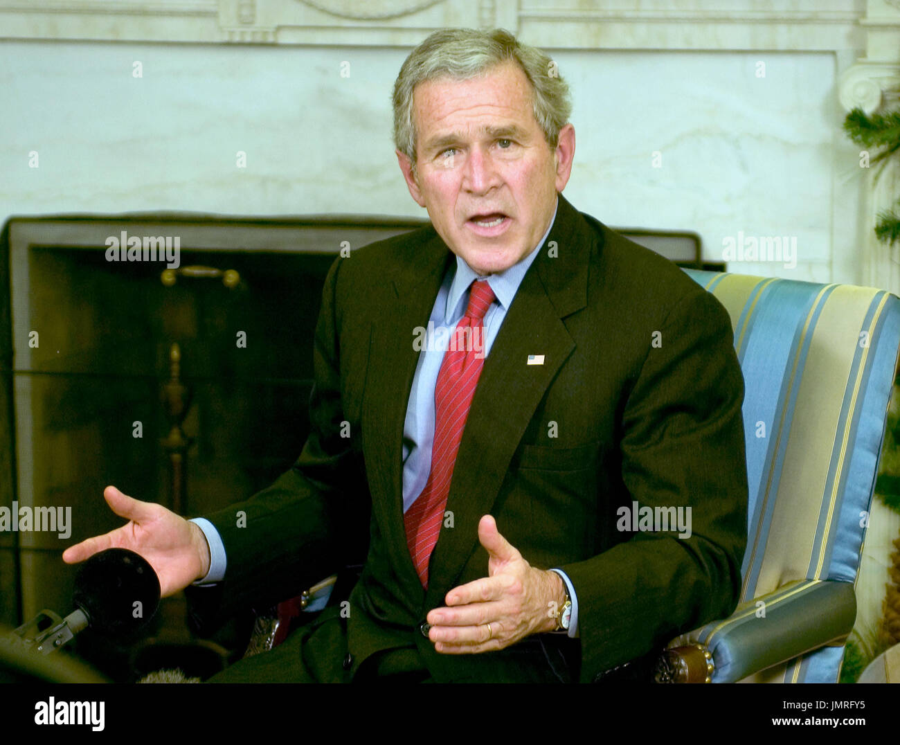 Washington, D.C. - December 4, 2006 -- United States President George W ...