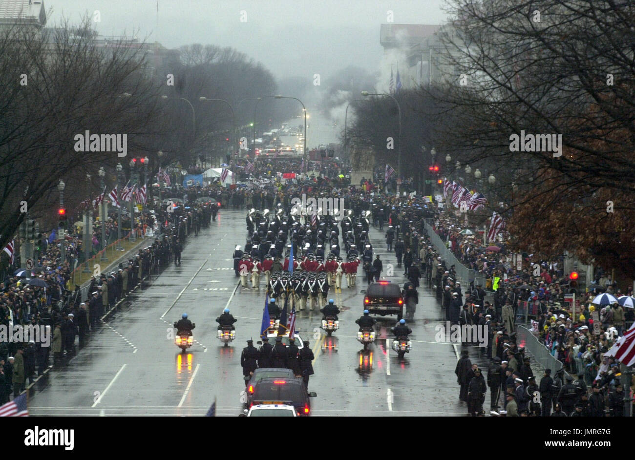 Washington, DC - January 20, 2001-- The Inaugural parade for United ...