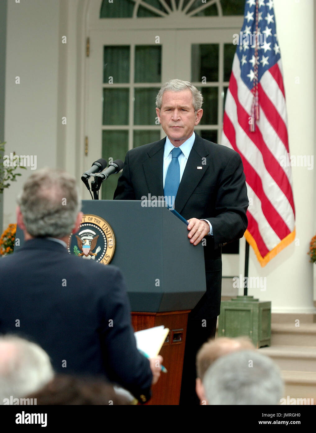 Washington, D.C. - October 11, 2006 -- United States President George W ...